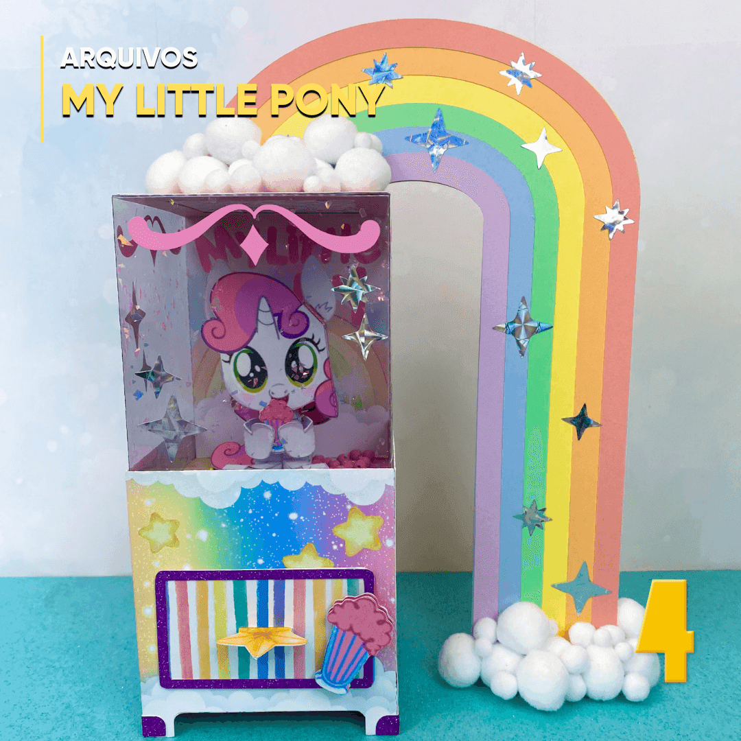 Caja My Little Pony – Archivo Digital para Recorte