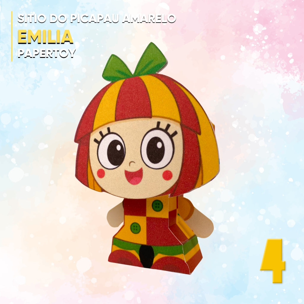 Papertoy Emilia – Archivo Digital para Recortar